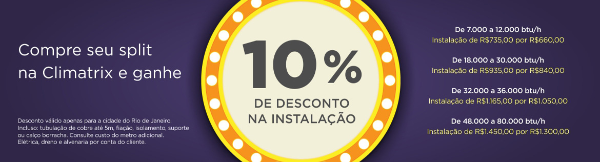 Climatrix - Ar Condicionado Rio de Janeiro - Ar Condicionado Split