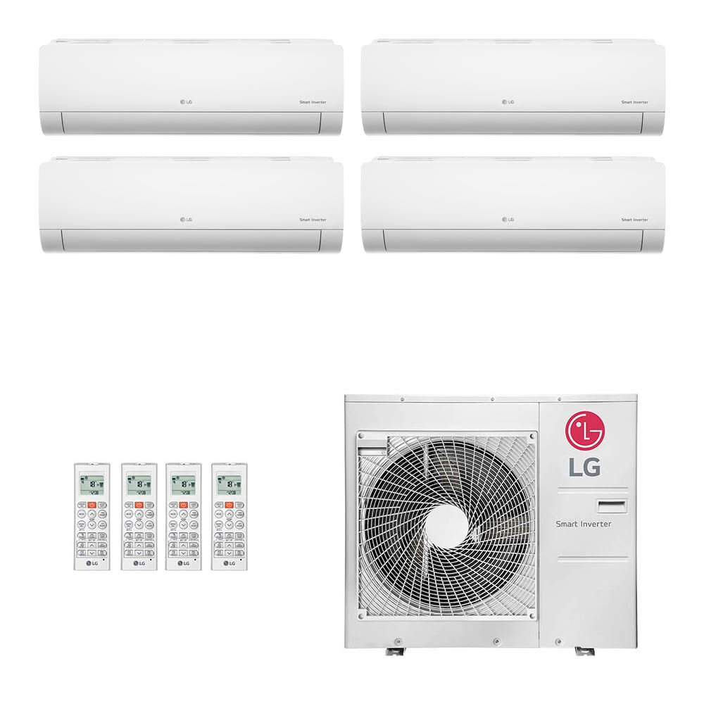 Ar-Condicionado Multi Split Inverter LG 36.000 BTUs (2x Evap HW 9.000 ...