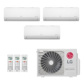 Ar Condicionado Multisplit Tri 26000 BTU(2x7000+12000) Quente/Frio ...